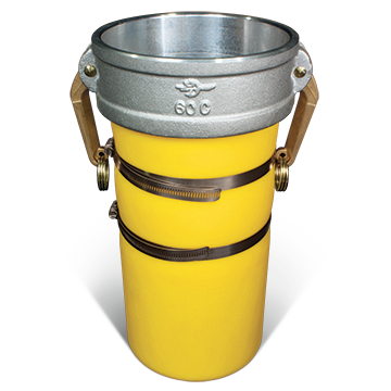 Unloading Adapter 6": Outlet Gate Unloading: Plastic Pellet / Resin ...