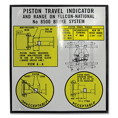Decal Piston Travel Indicator: Outlet Gates: Plastic Pellet / Resin ...
