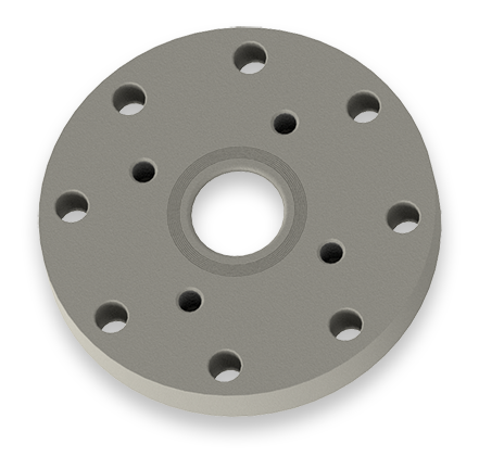Reducing Flange 4" X 2" 150#: Salco Products