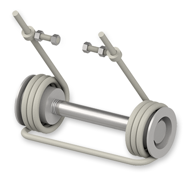 Lift Assist fits 20 inch ARI Style Manway Cover 5-1/2 inch wide Double ...