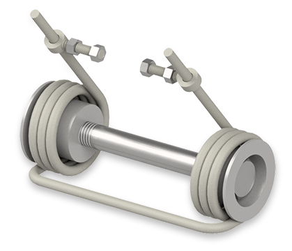 Lift Assist fits 20 inch ARI Style Manway Cover 5-1/2 inch wide Double ...