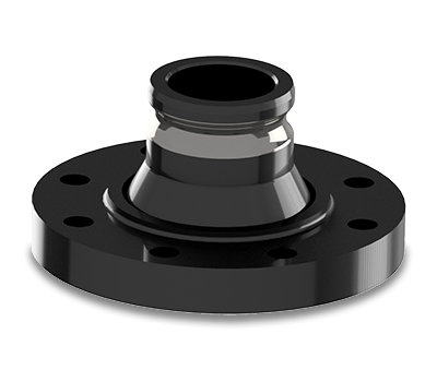 4 inch x 3 inch Quick Connect Flanged Adapter UHMWPE Flange with ...