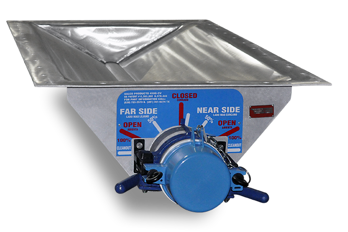 Outlet Gate Salco 4590-CV: Outlet Gates: Plastic Pellet / Resin: Hopper ...