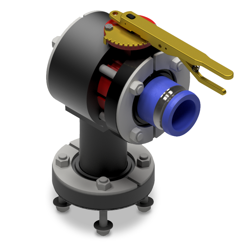 3" Product Connection Unloading Adapter: Railcar Adapters: Loading ...